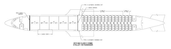 World’s First Boeing 737-800 Combi Conversion by KF Aerospace – Canadian Aviation News